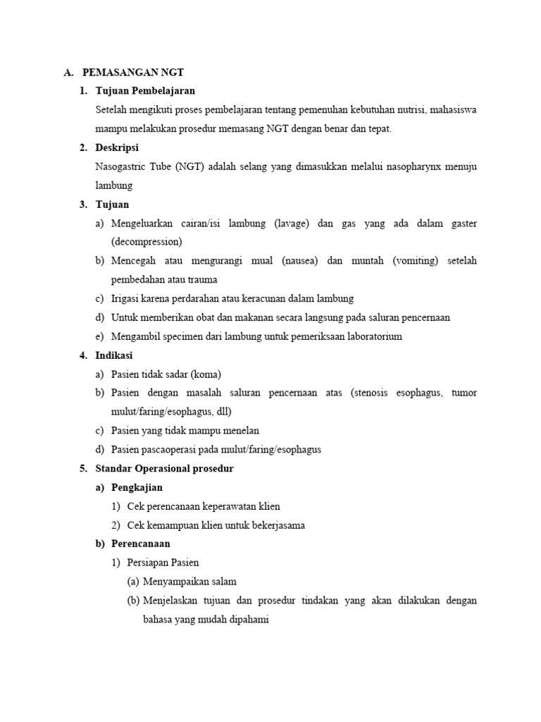 SOP Praktikum KMB 2 | PDF