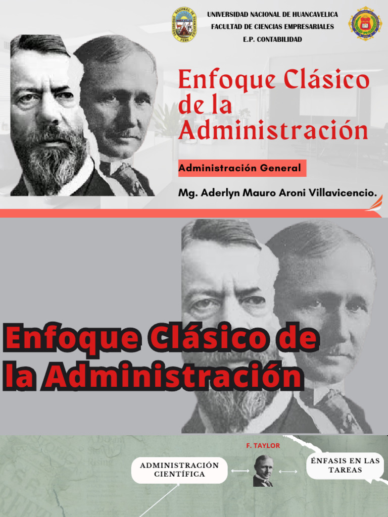 Enfoque Clásico de La Administración | PDF | Business | Negocios económicos