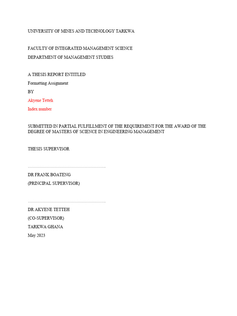 Formatting Assignment 1 Pdf Reliability Engineering Factors Of Production
