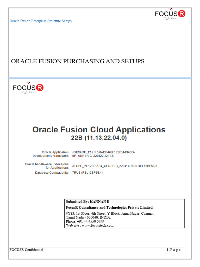 Oracle Purchasing Flow Fusion Pdf Bookkeeping Receipt