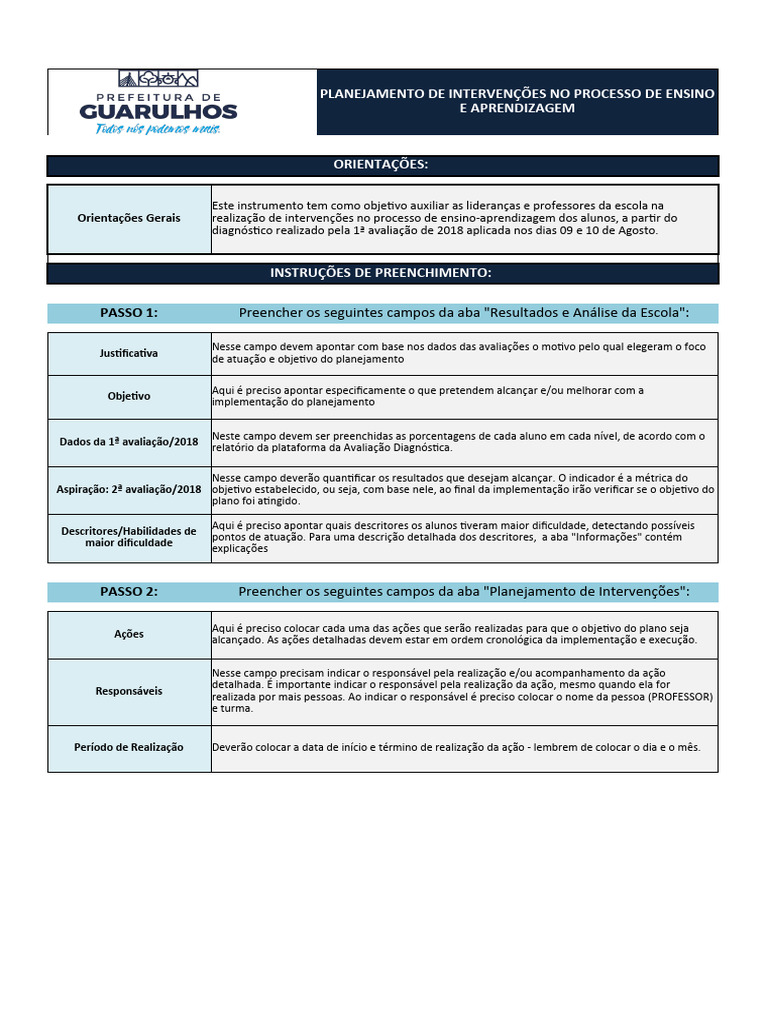 Memorando Circular #108 - DOEP - Anexo | PDF | Planejamento | Decimal