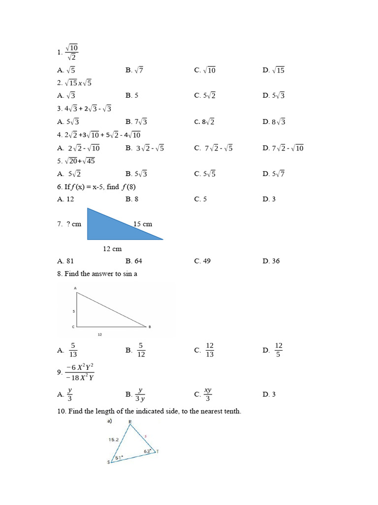 Soal Kelas 11 | PDF | Euclidean Geometry | Mathematical Objects