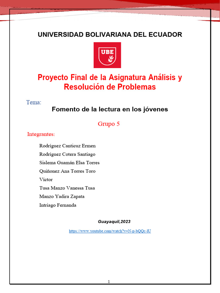 Proyecto Final Grupo 555 | PDF | El pensamiento de diseño | Enseñando