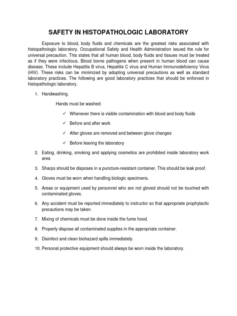 Estelles HCT Lab Exercises | PDF | Fixation (Histology) | Histology