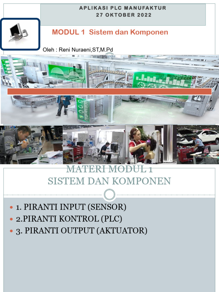Modul 1. Sistem Komponen | PDF | Komputer