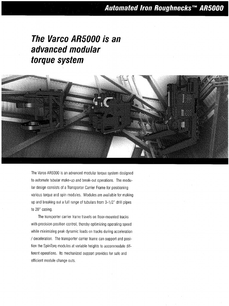 AR5000 Iron Roughneck Flyer | PDF