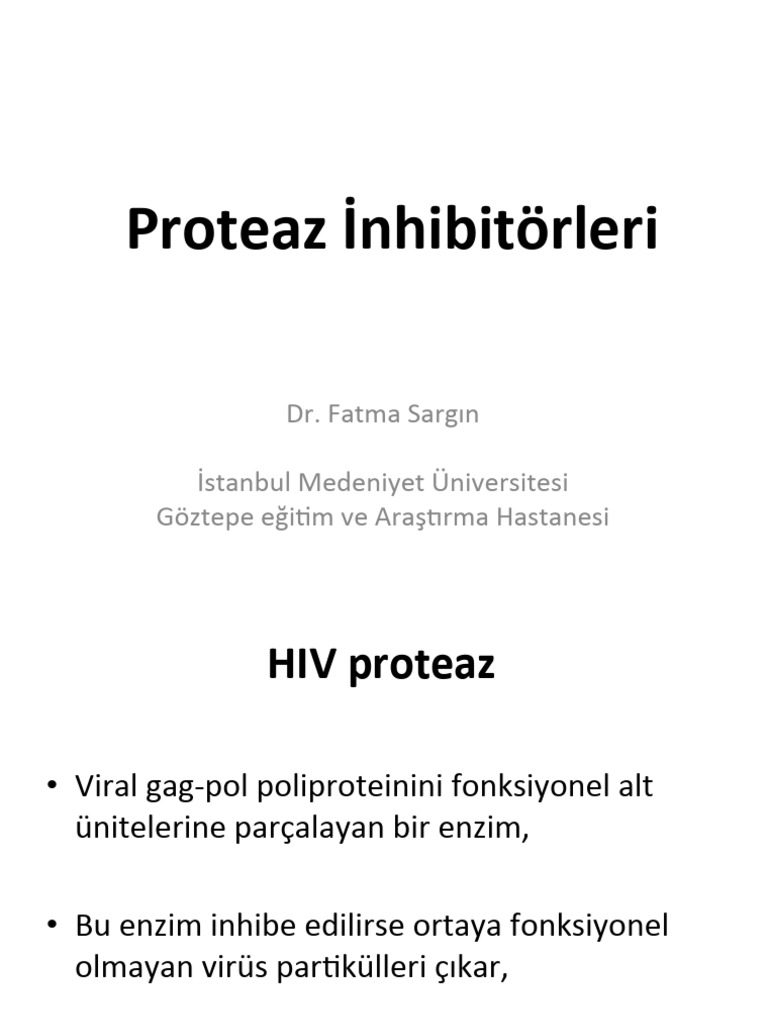 Proteaz Inhibitorleri | PDF