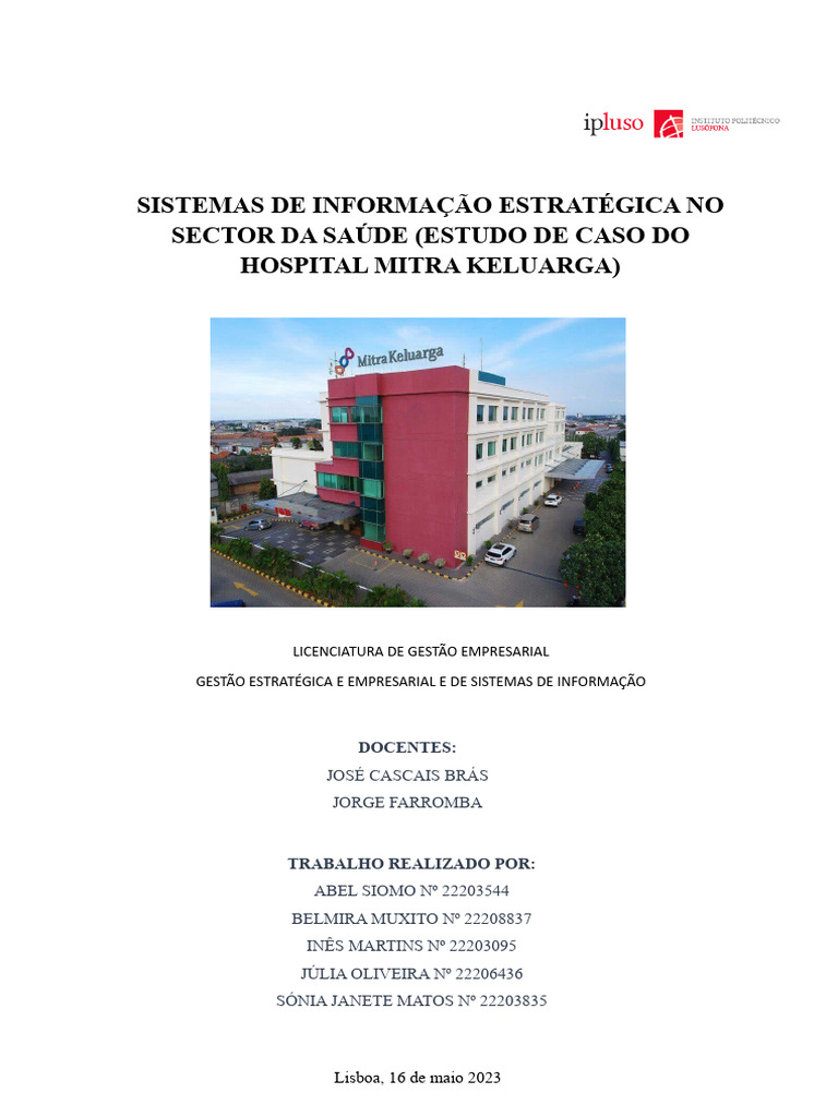 3 - CASE STUDY MITRA KELUARGA HOSPITAL Final | PDF | Hospital ...