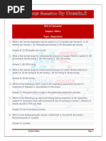 Respiratory Distress Observation Scale | PDF | Breathing | Palliative Care