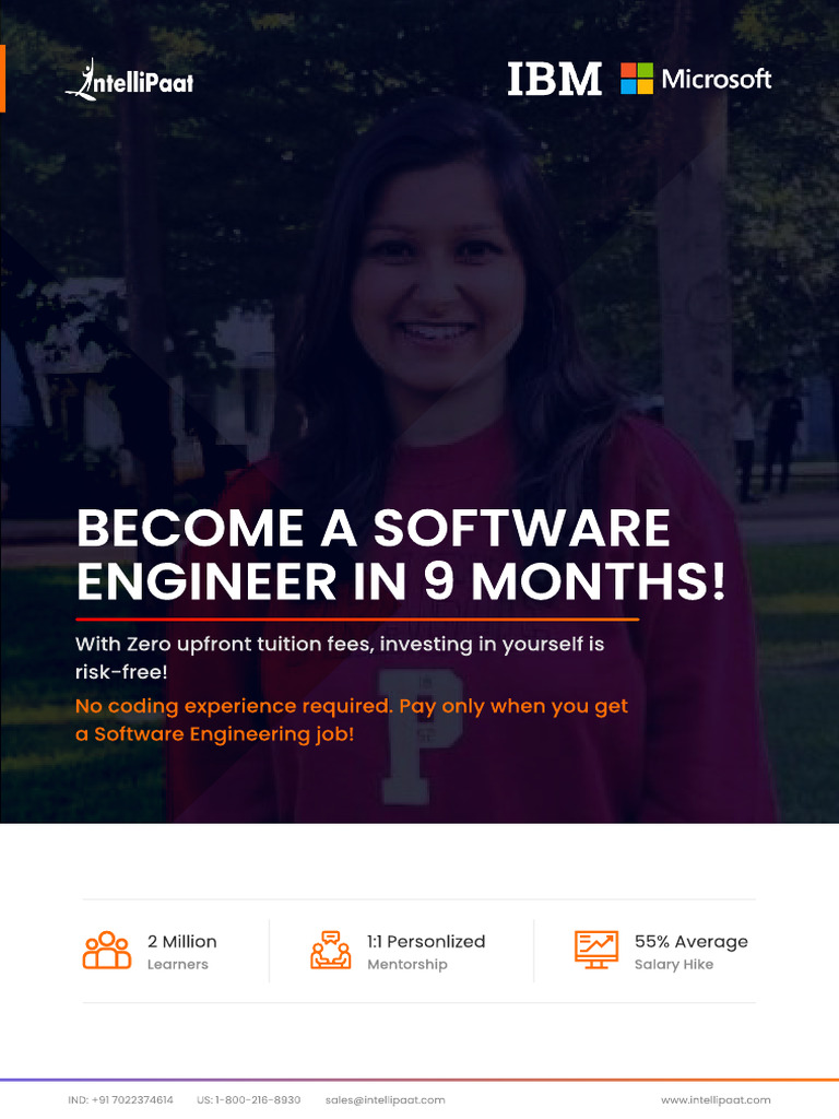 Brochure Software Engineer-1 | PDF | Machine Learning | Cloud Computing