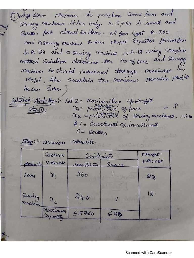 Linear Programming Problem (LPP) - 2 | PDF