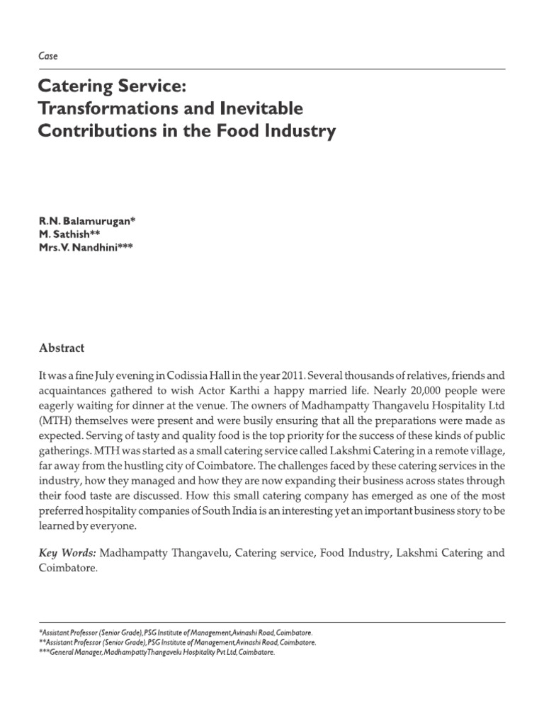 MTH Case Study | PDF