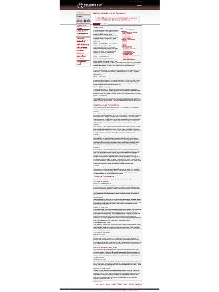 SCP PT BR - Wikidot | PDF | Science | Física