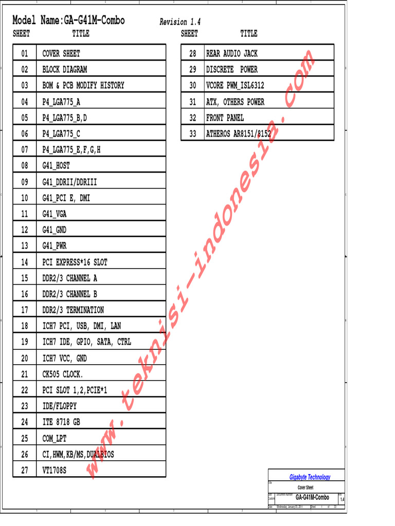 Ga g41m Combo r14 | PDF | Physical Layer Protocols | Computer Science