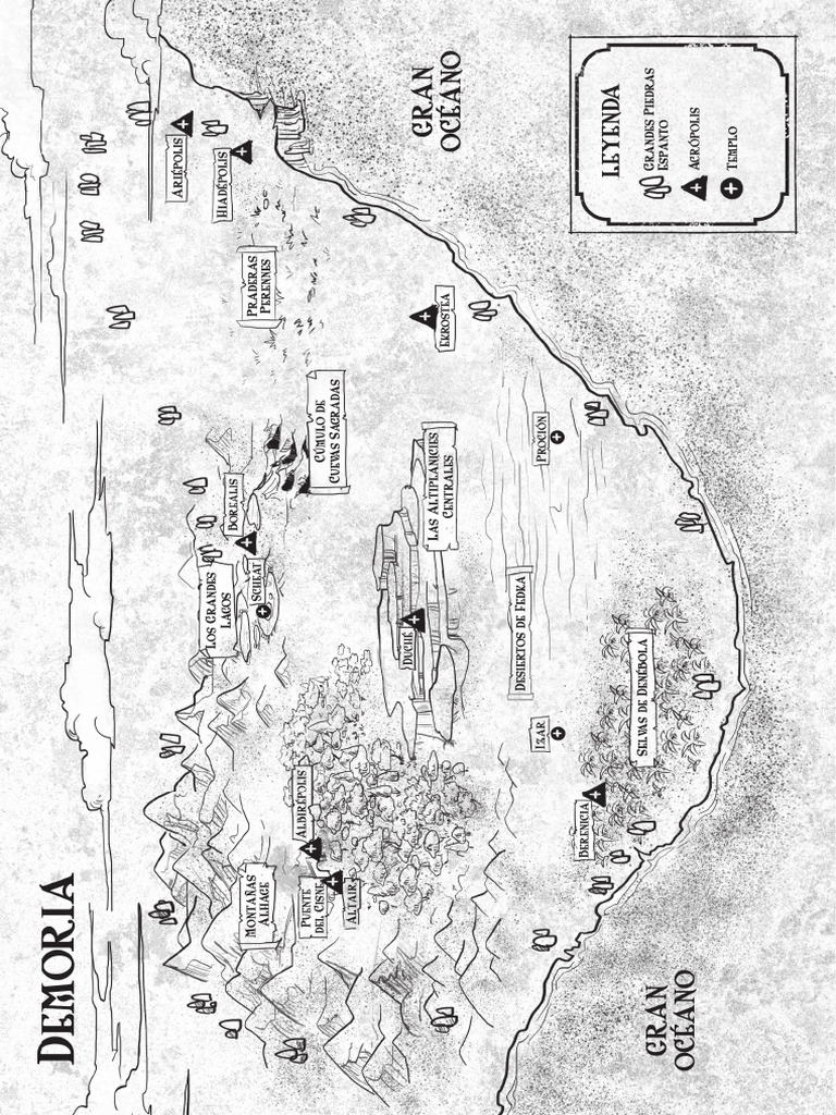 Mapa Demoria A4 | PDF