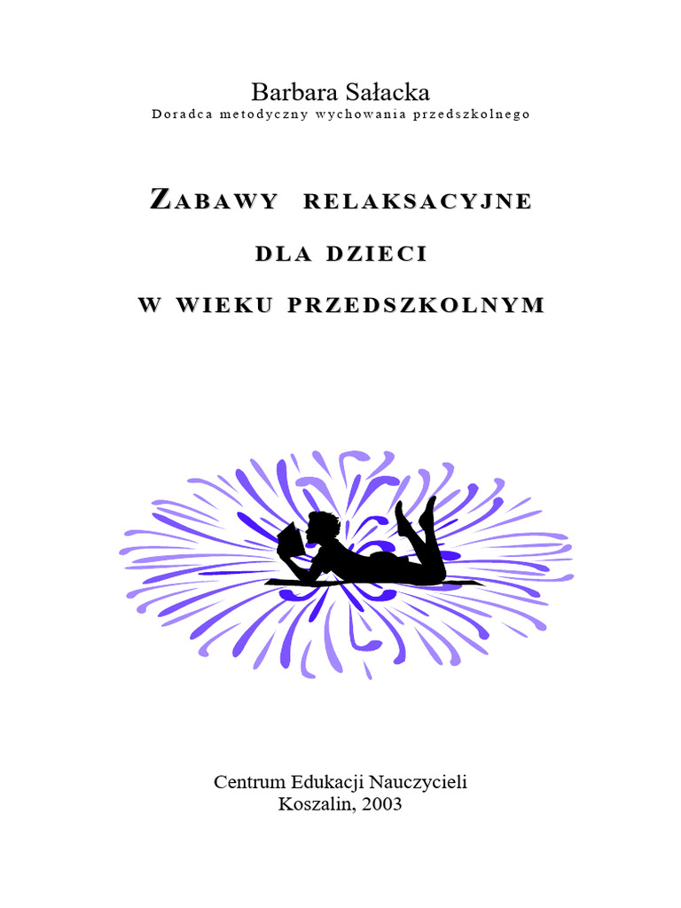 Zabawy Relaksacyjne Dla Dzieci W Wieku Przedszkolnym | PDF