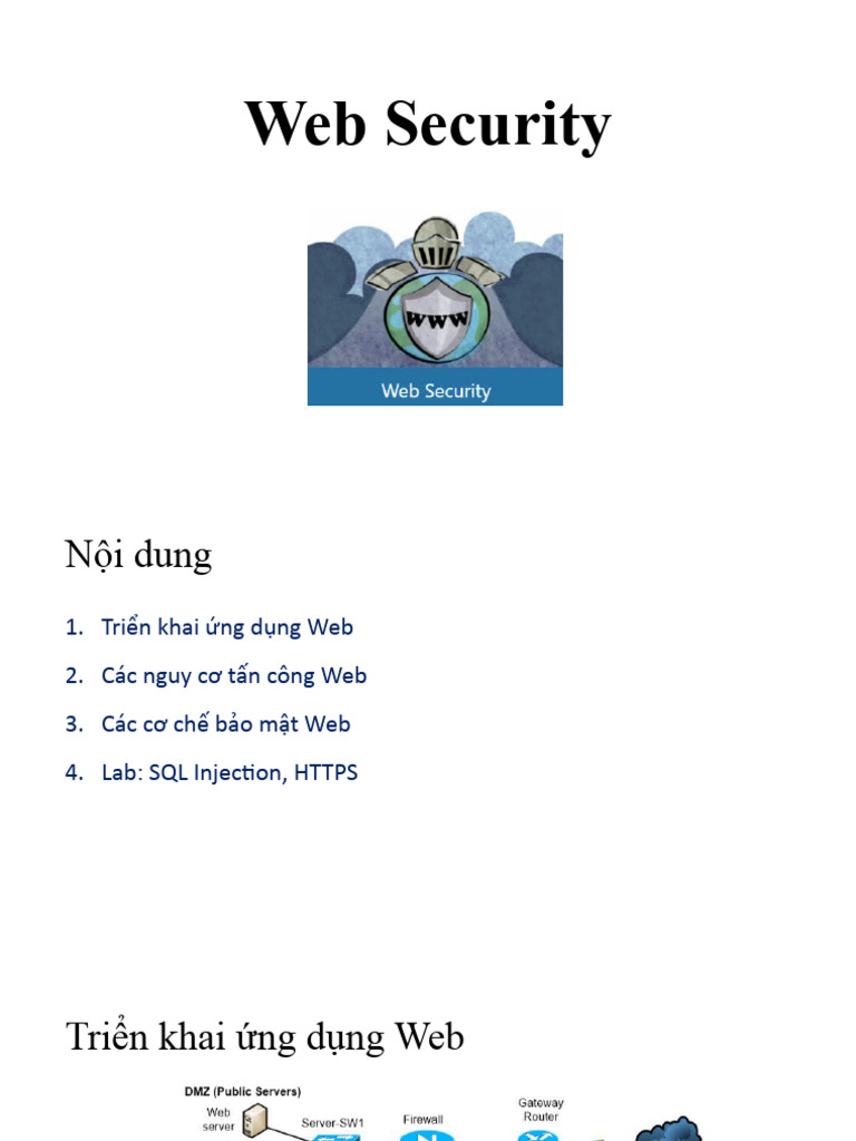 Bai 7 - Web Security | PDF | Computing | Data Management