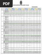 2025 General Time Table Updated | PDF