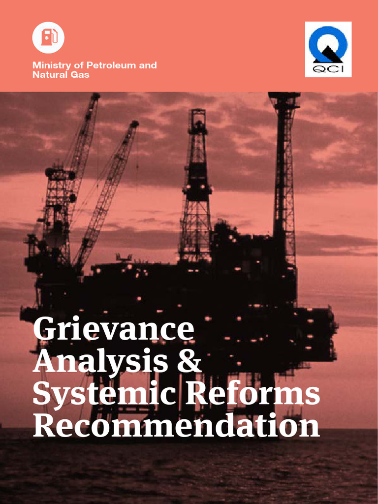 Grievance Analysis and Reform Recommendations | PDF | Petroleum
