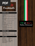 Minibar Price List and Menu Items | PDF | Alcoholic Drinks | Drink