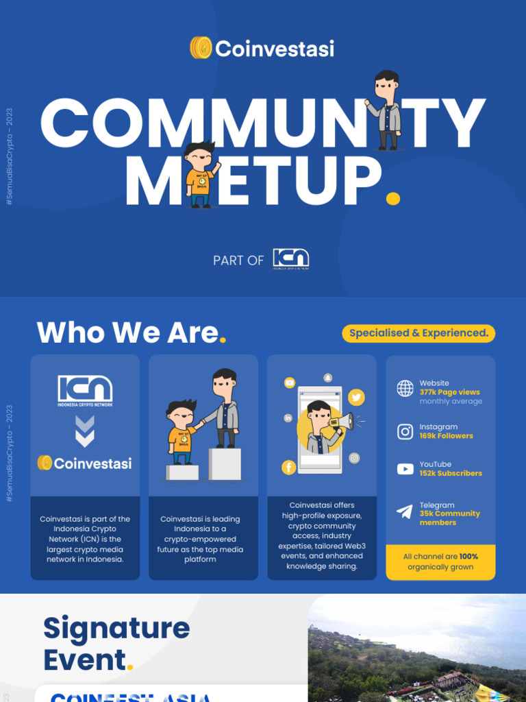 Coinvestasi Community Meetup | PDF | Online Services | Multimedia