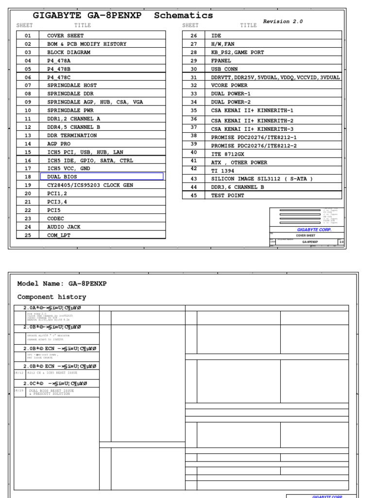 (Esquemas) 8penxp - Rev20 | PDF | Manufactured Goods | Computer Hardware