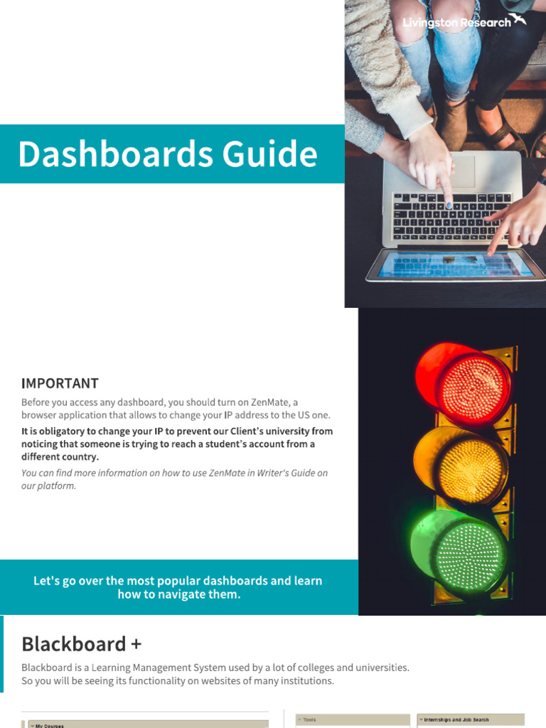 Dashboard Guide for WR | PDF