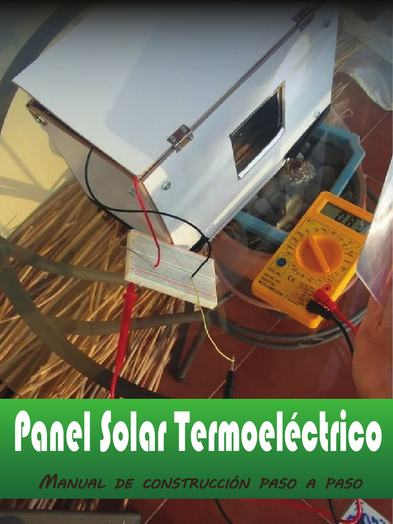 37 Colector Solar Termoeléctrico Casero | PDF | Panel solar | Ciencia ...
