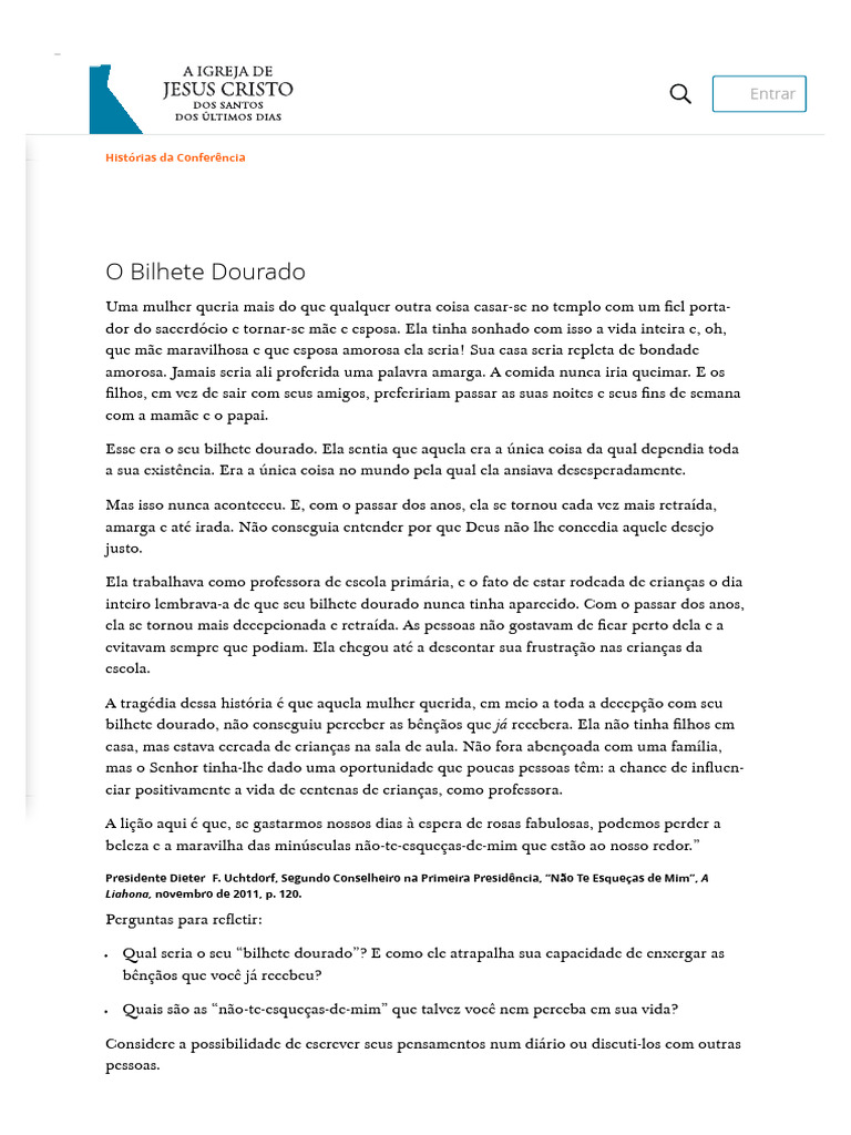 O Bilhete Dourado | PDF