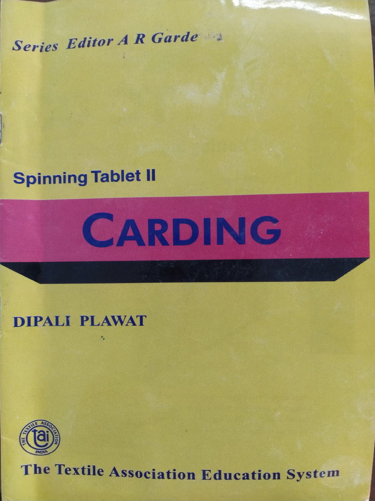 Spinning Tablet | PDF | Yarn | Textiles