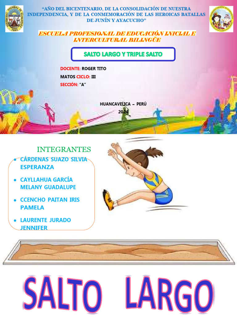 Salto Largo y Triple Salto | PDF | Deporte del atletismo