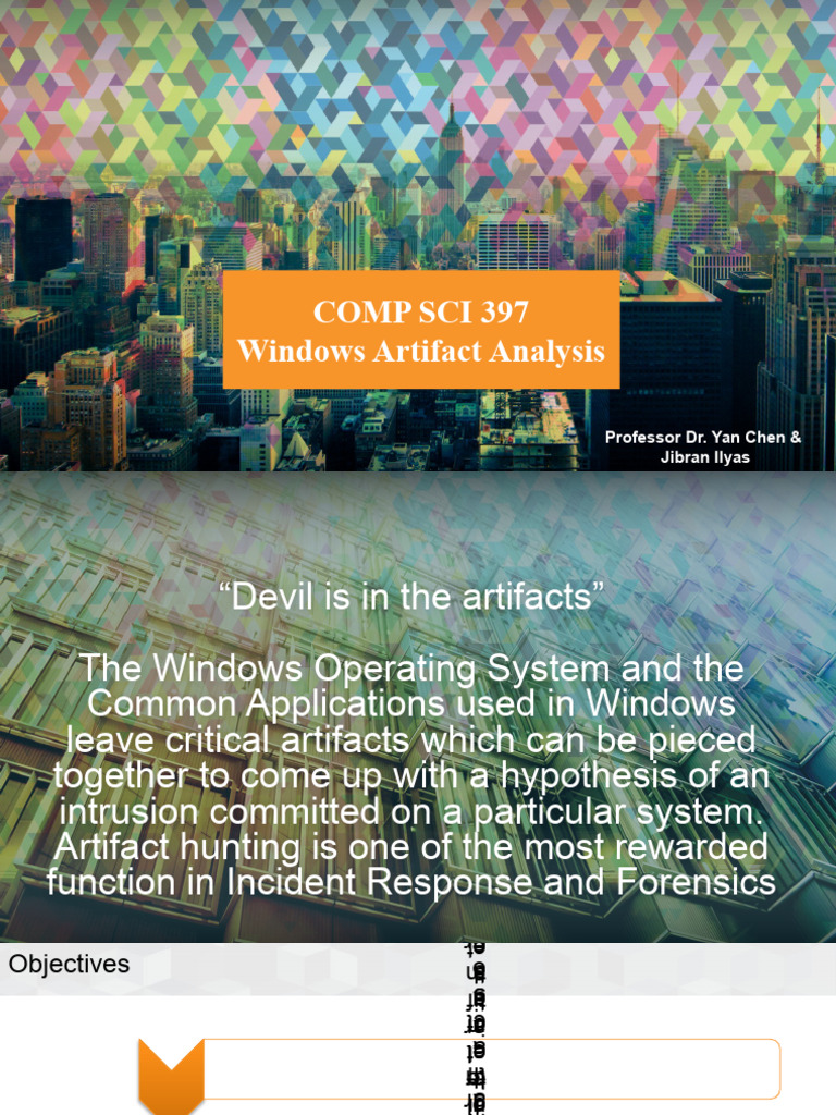 DFIR - Windows Artifacts | PDF | Computer File | Microsoft Windows