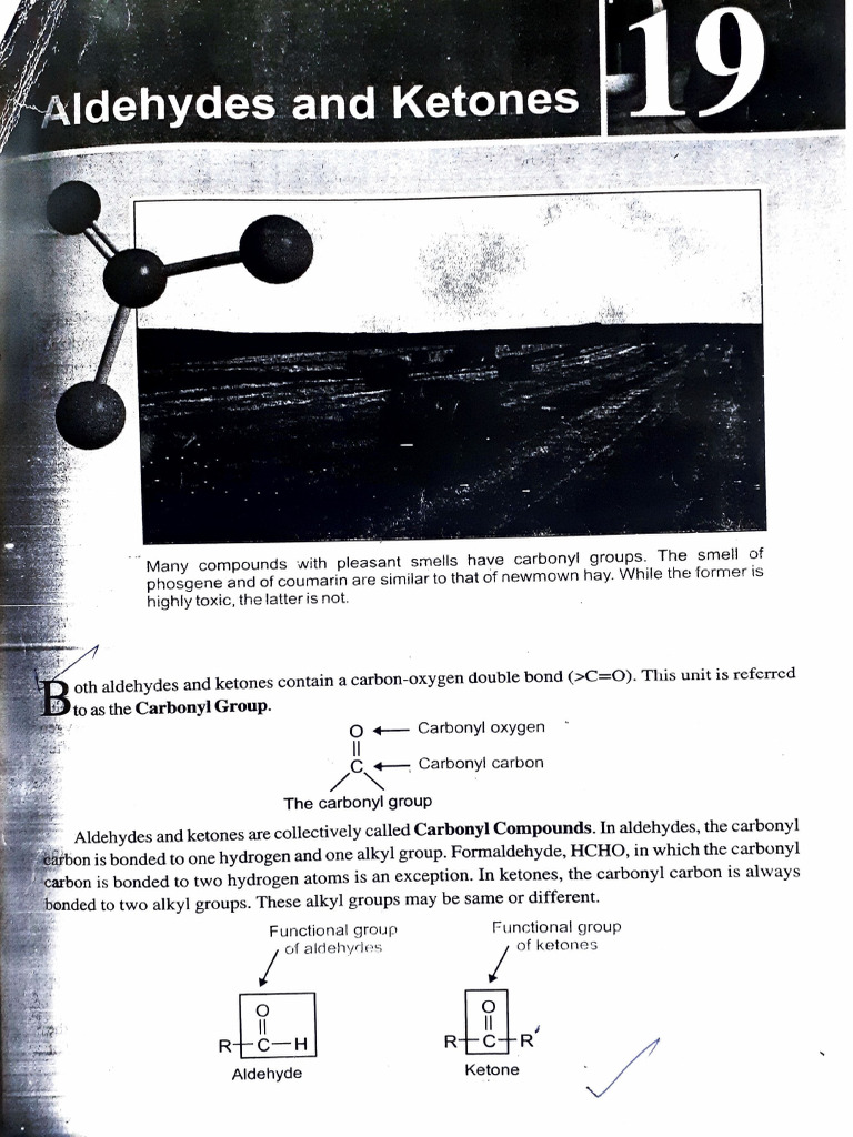 Aldehyde and Ketone | PDF