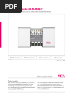 VITA 3D-MASTER Shade Guide Instructions | PDF | Color | Hue