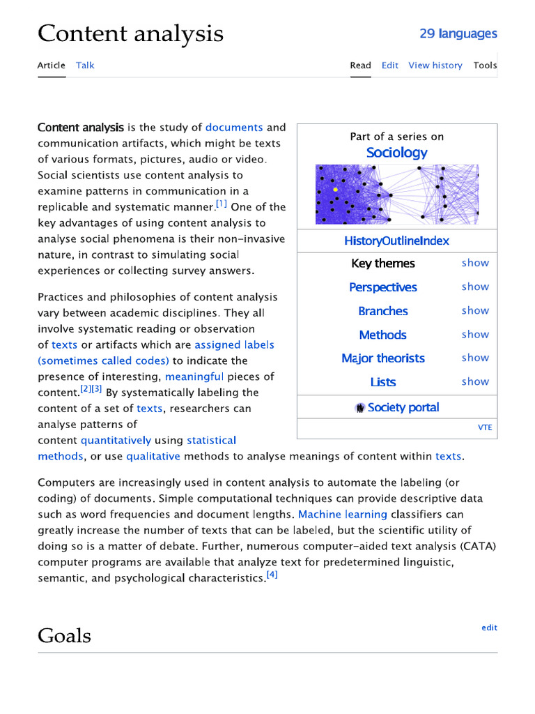 Content Analysis | PDF