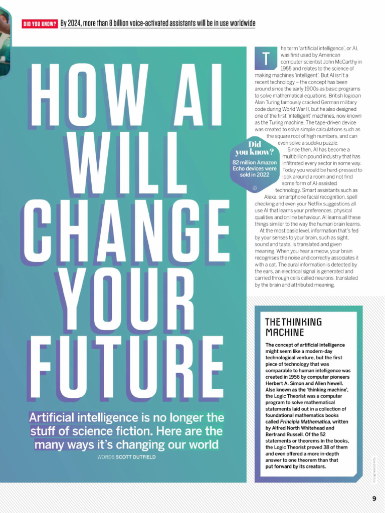 How AI Will Change Your Future | PDF