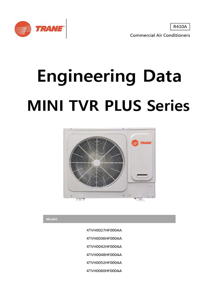 Engineering Manual-EN-VRF-Out Door Unit-TVR Mini Plus-50-60Hz-4TVHF ...