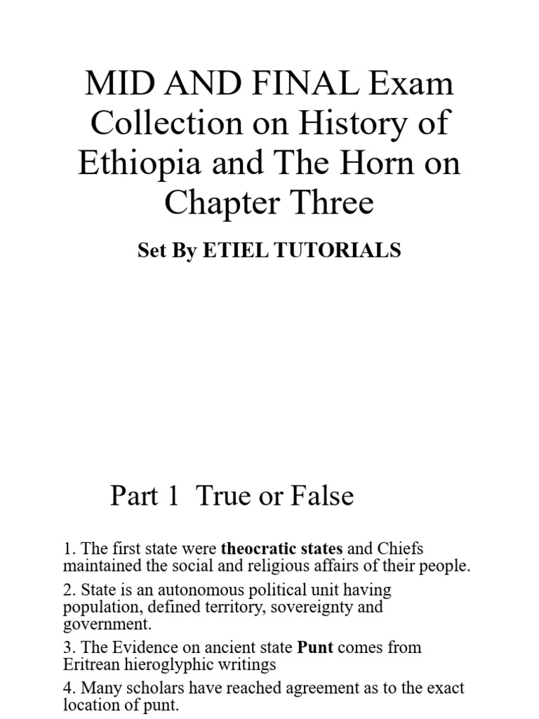 Chapter Three Mid Example Collection | PDF
