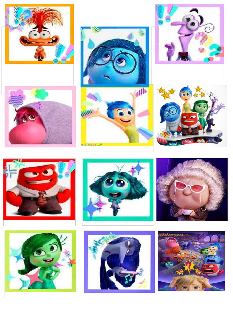 Personagem Divertidamente | PDF