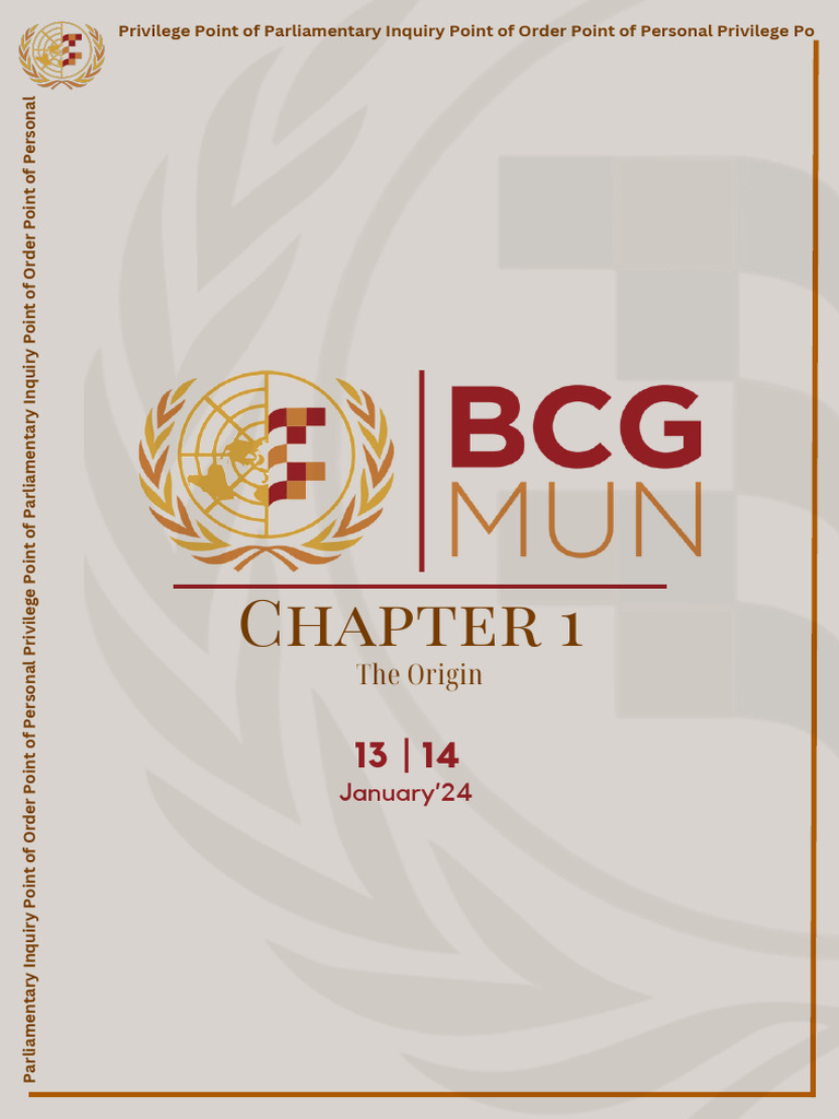 BCGMUN - Final Invite | PDF BCGMUN - Final Invite | PDF