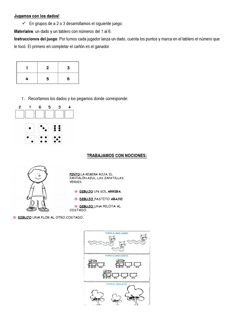 Jugamos Con Los Dados 2024 | PDF