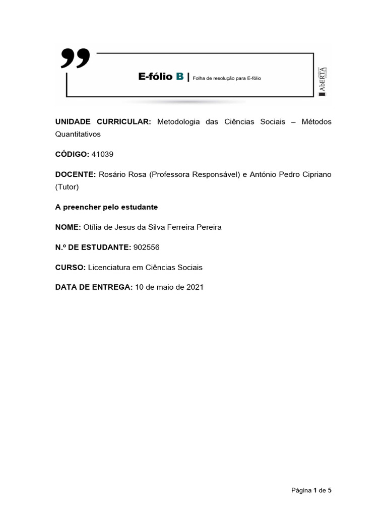 MQT Efb | PDF | Sociologia | Science