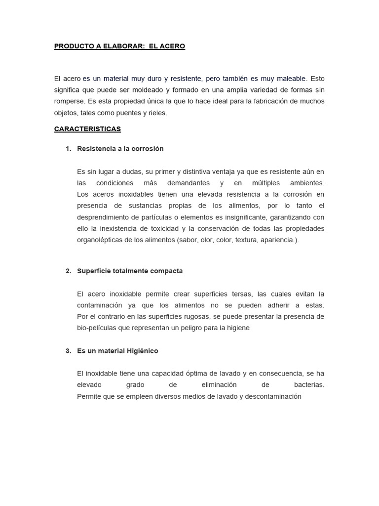 el acero | PDF | Acero | Aleación