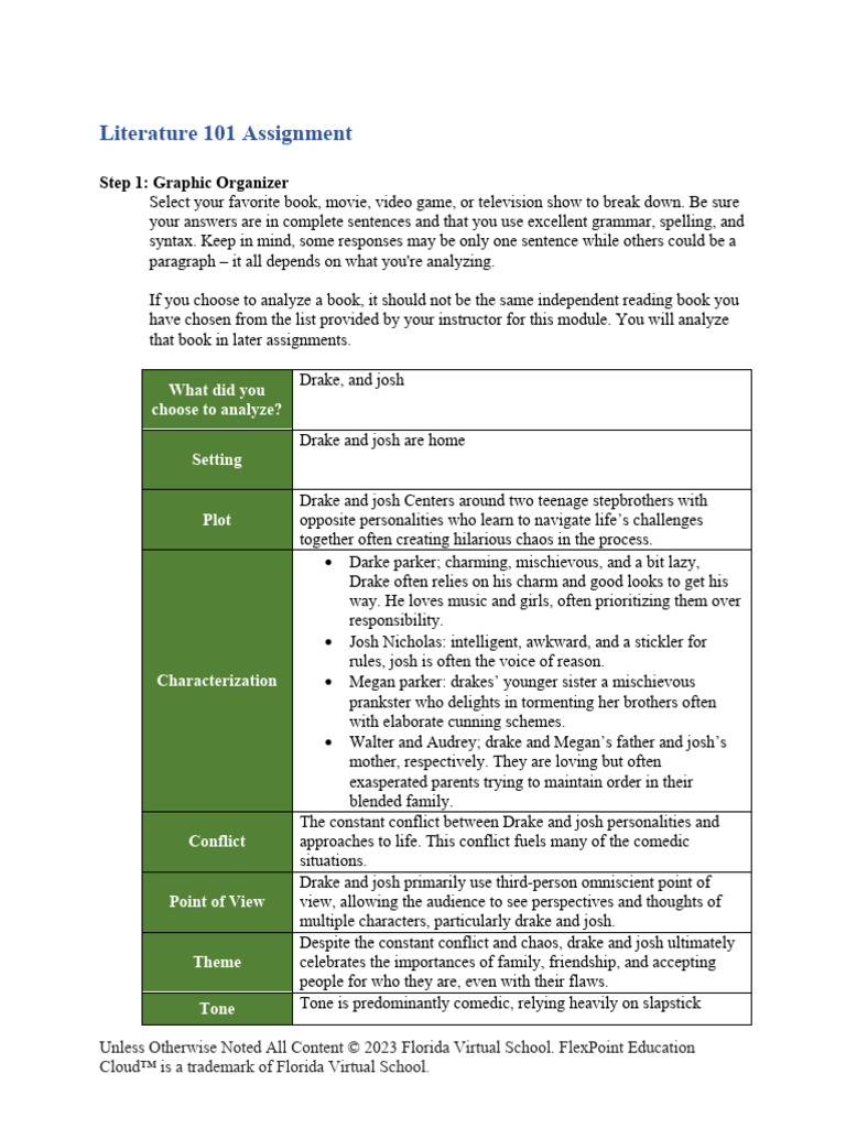 02 01 Literature 101 | PDF | Narration