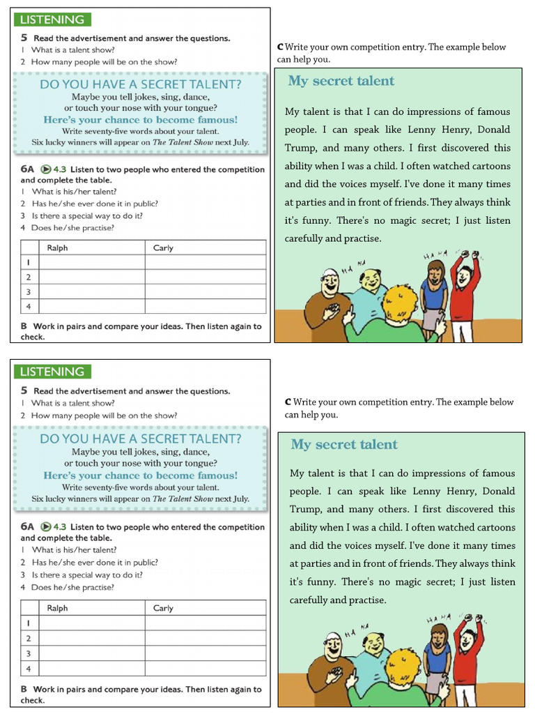 Listening Humour | PDF