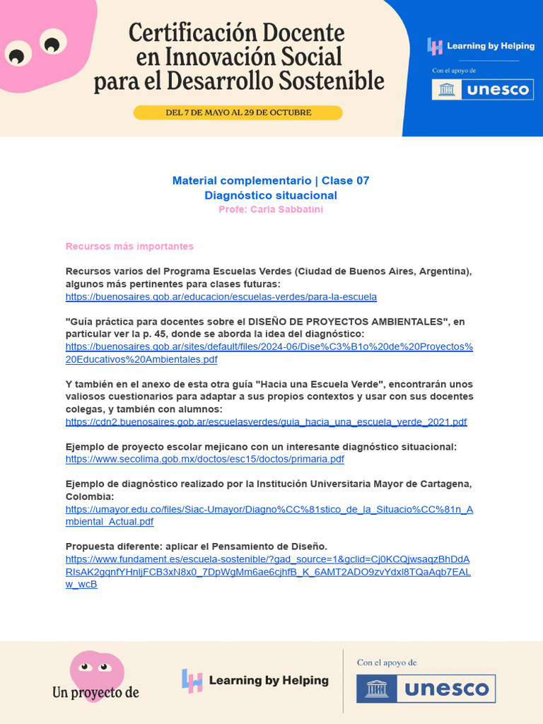 Clase 07 _ Material complementario | PDF