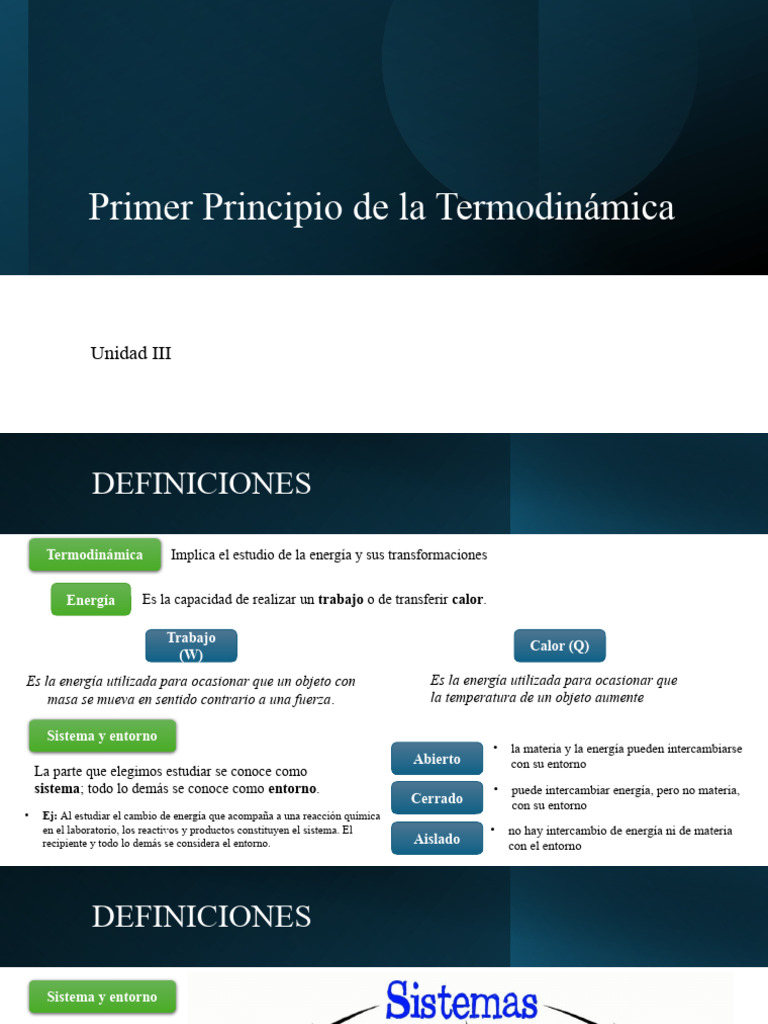 3-Primer Principio de Termodinamica | PDF | Termodinámica | Calor