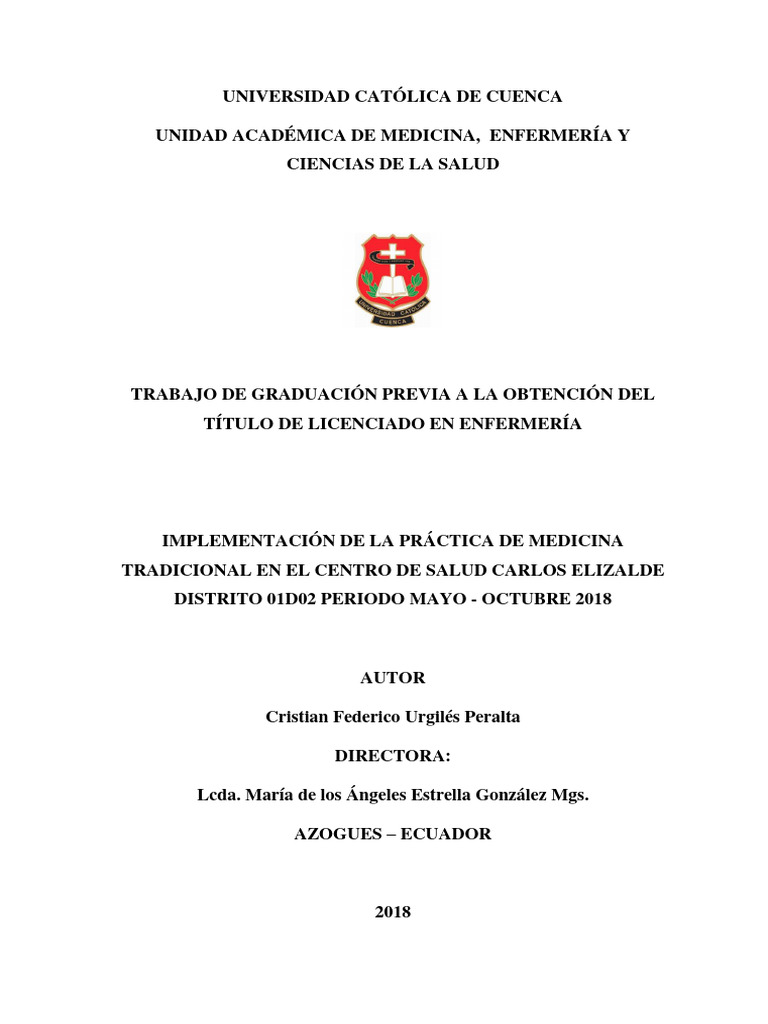 Tesis Final | PDF | Medicina | Sociedad