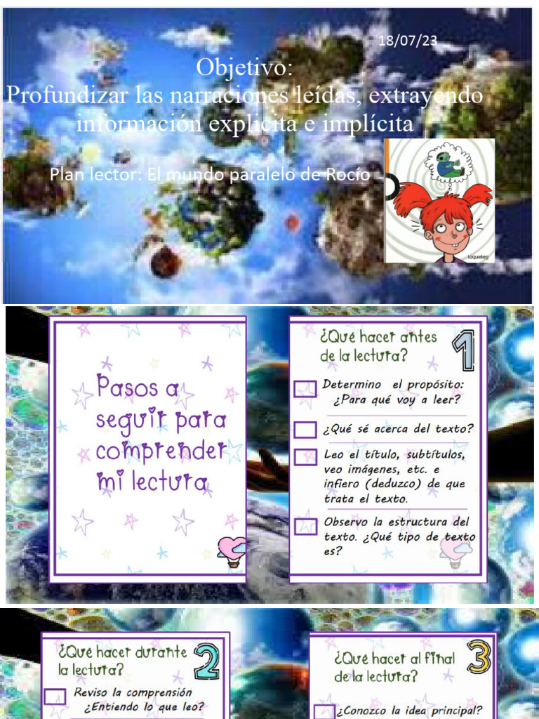 Análisis de "El mundo paralelo de Rocío" | PDF | Ficción general