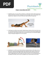 Knee Isometric Exercises for Rehab | PDF | Knee | Musculoskeletal System